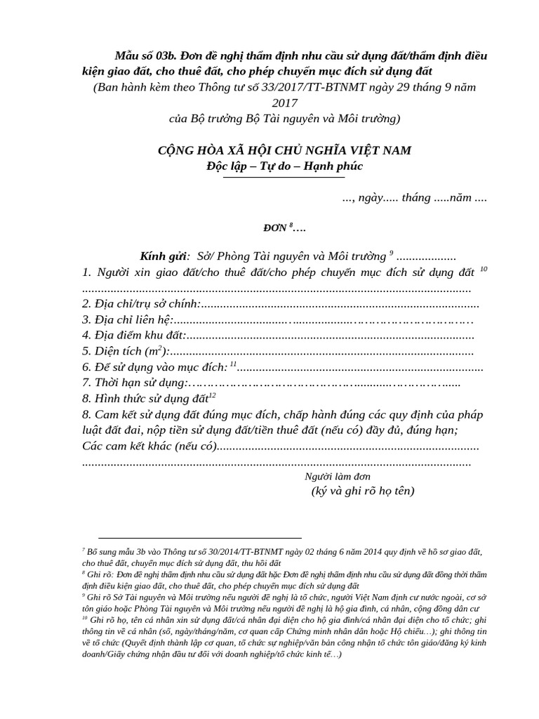 Mẫu số 03b | PDF