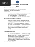 Chapter 1 Challenges of Nation Building Class 12 Political Science ...