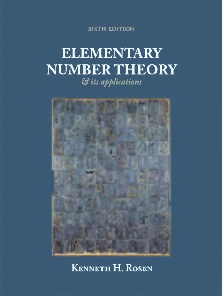 Elementary Number Theory (Kenneth H. Rosen) (Z-Library) | PDF