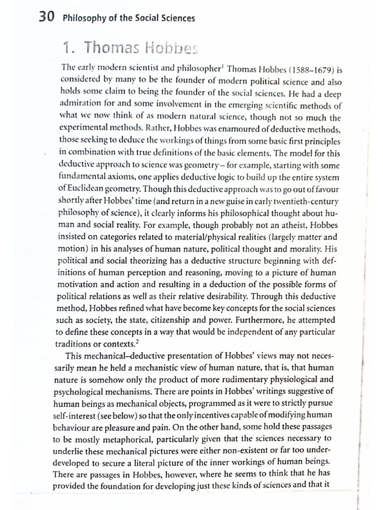 The Philosophy of The Social Science | PDF