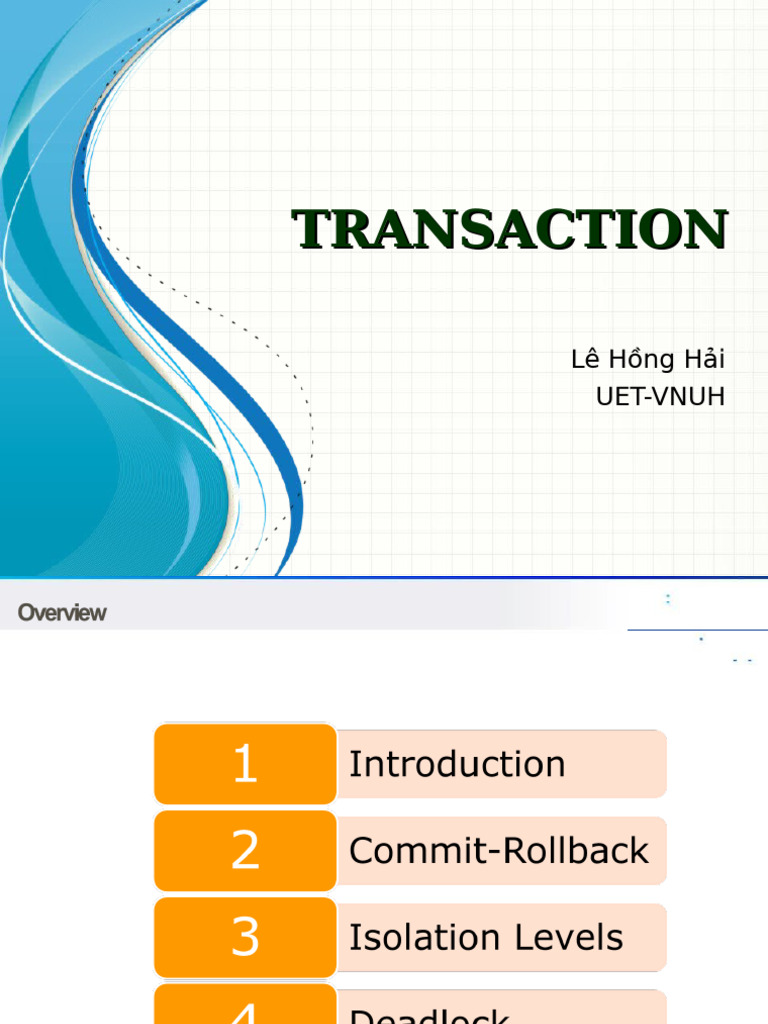 04 Transaction Replication | PDF | Database Transaction | Replication (Computing)
