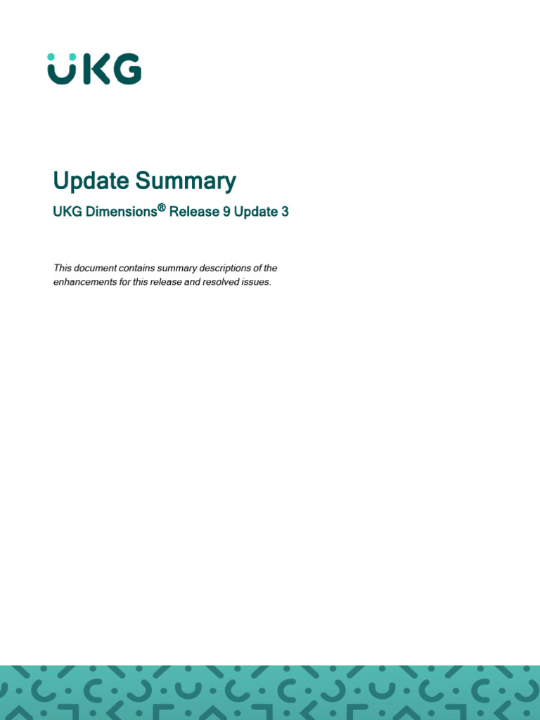 R9 Update Summary U3 RevA | PDF | Mobile App | Ios