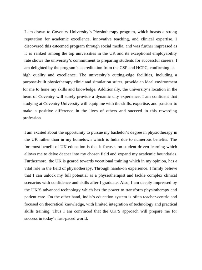 SOP | PDF