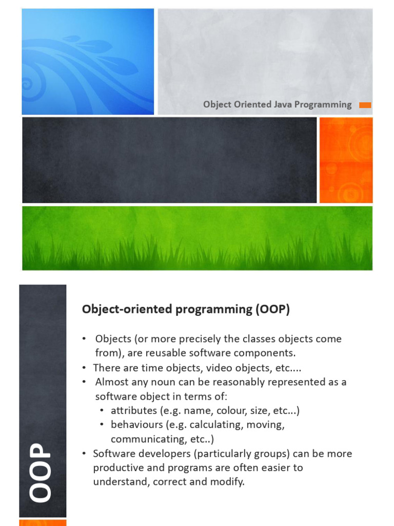 Objects And Classes Pdf Parameter Computer Programming Method
