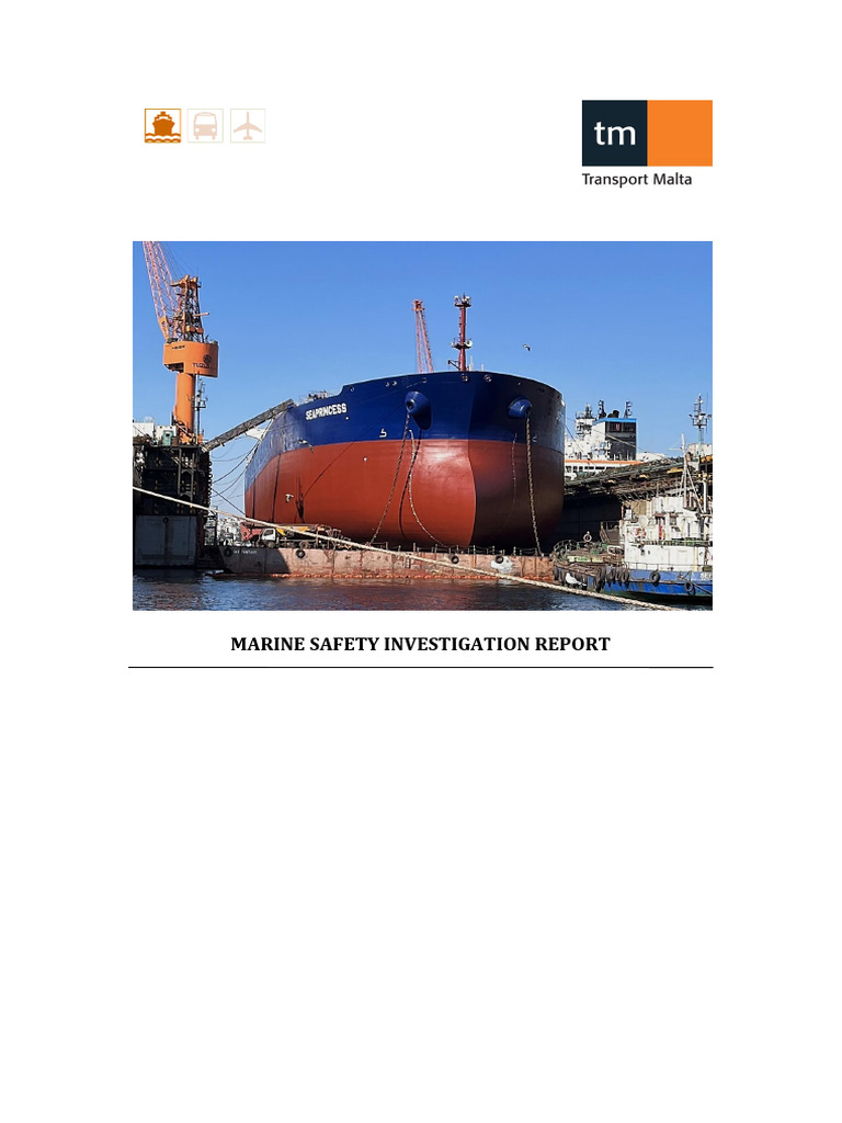 Marine Safety Investigation Report 1724267512 | PDF | Safety | Ships