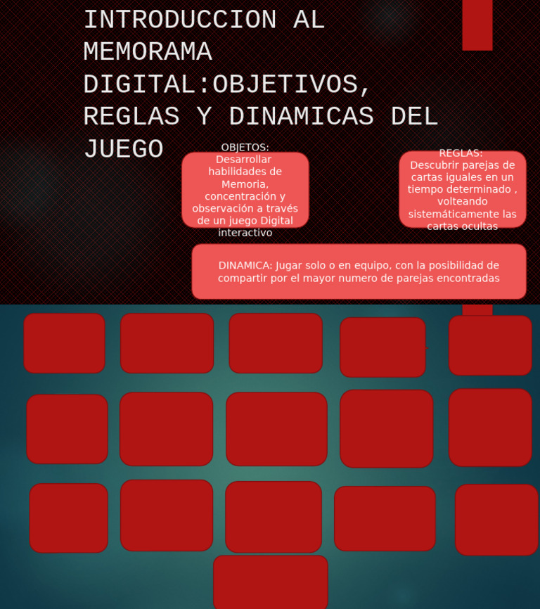 Introduccion Al Memorama Digital | PDF