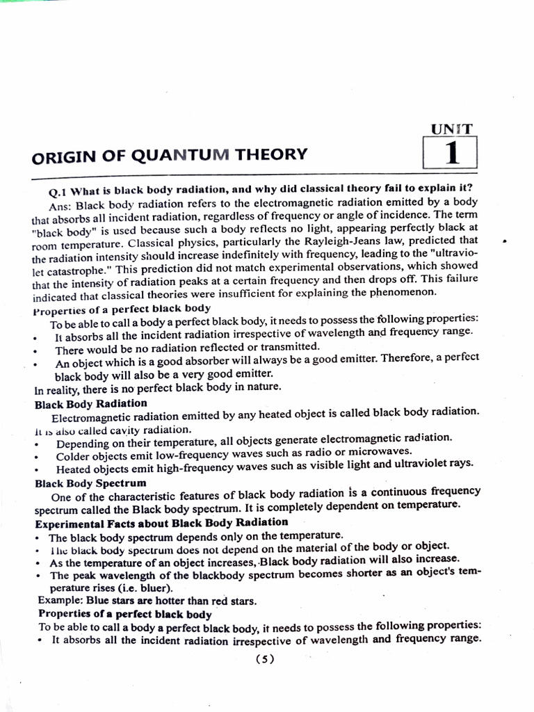 physics unit 1 | PDF | Electromagnetic Radiation | Photoelectric Effect