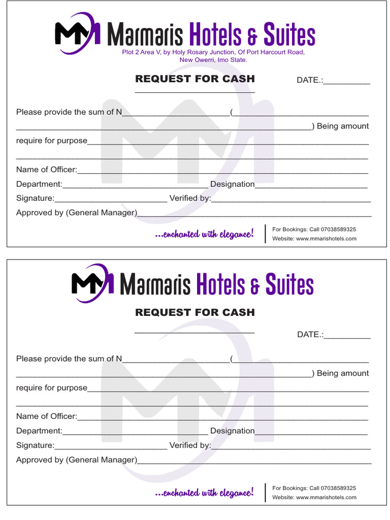 Hotel Receipt | PDF