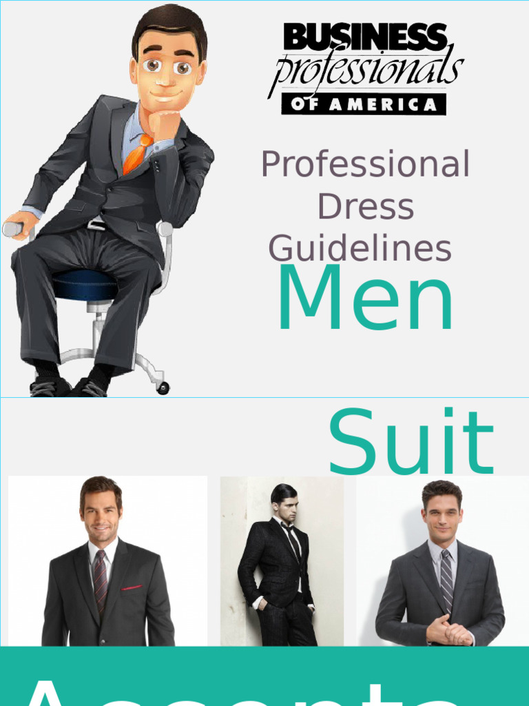 BPA Mens Dress Code | PDF