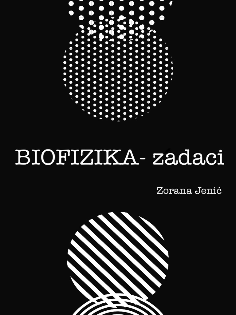 Biofizika Zadaci | PDF