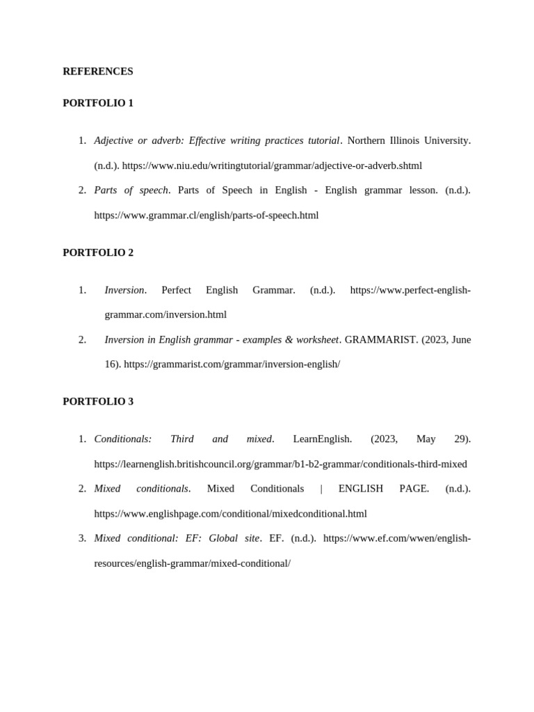 Epe447 References | PDF | English Grammar | Verb