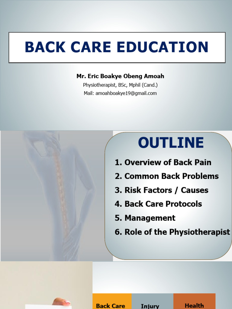 BACK CARE North Ridge | PDF | Back Pain | Low Back Pain