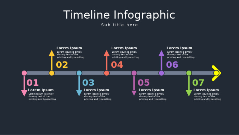 Infographic Design Animation Timeline | PDF