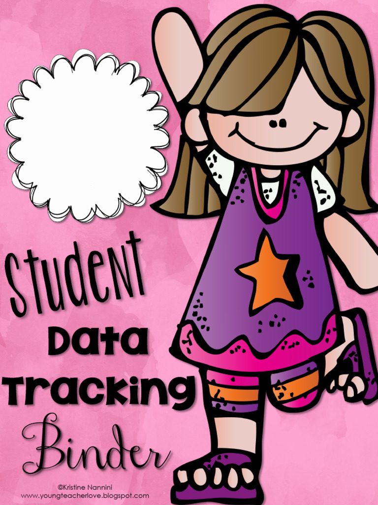 Student Data Tracking Binder Coversand Binder Spines Freebie | PDF ...