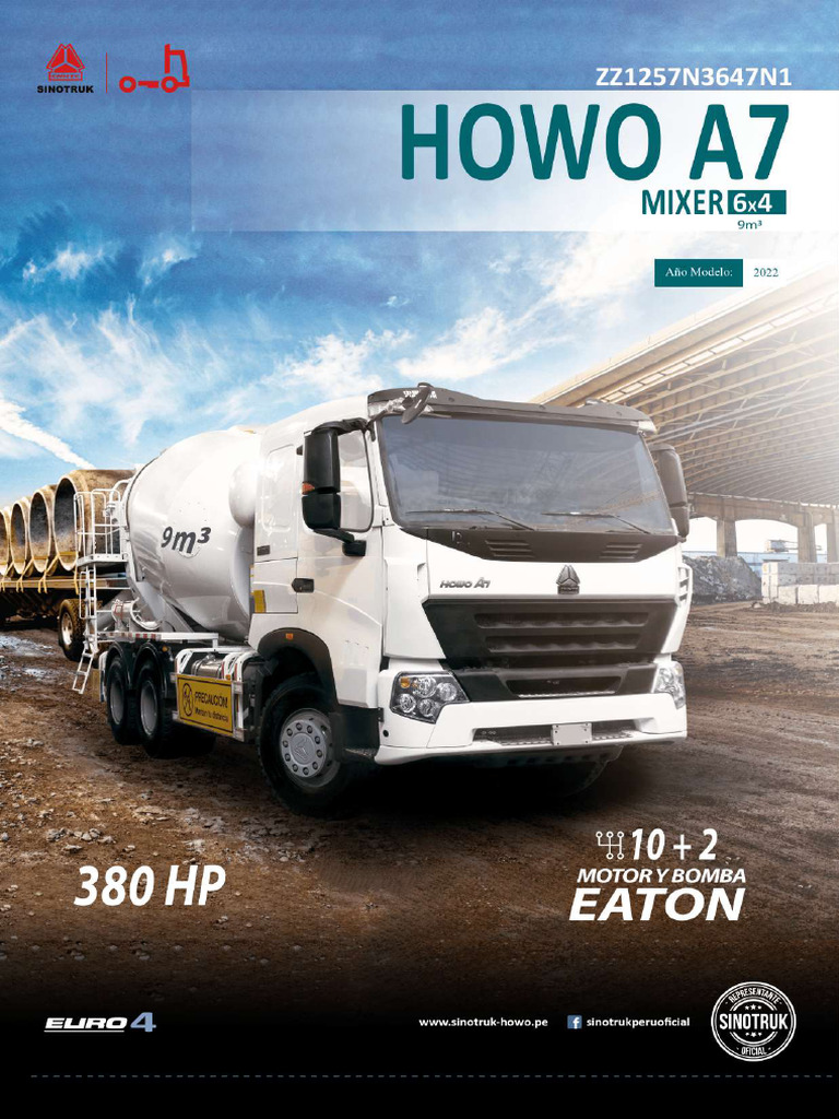 Mixer Howo A7 - 2022 | PDF