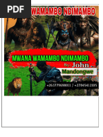 Tambaoga Mwanangu PDF | PDF