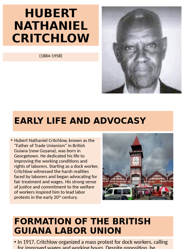 Caribbean Labor Movement Pioneer | PDF | Trade Union | Labor Rights