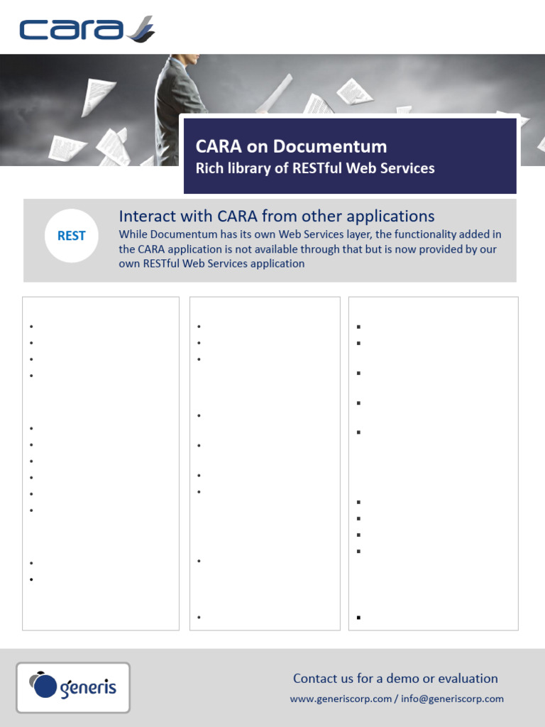 CARA - For - Documentum - REST - Web - Services | PDF
