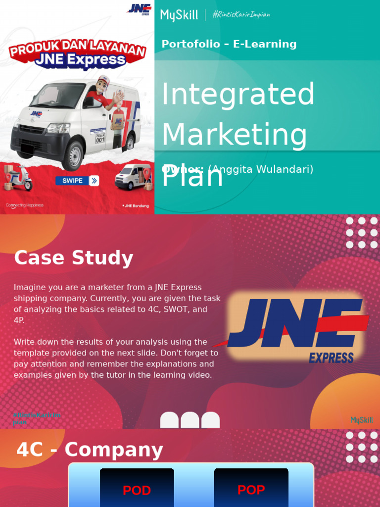 Integrated Marketing Plan for JNE Express | PDF | Innovation | Online ...