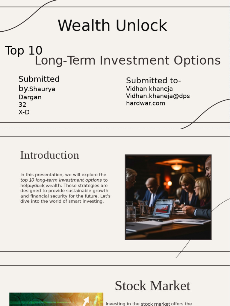Unlocking Wealth Top 10 Long Term Investment Options 20240625151117x7ce ...