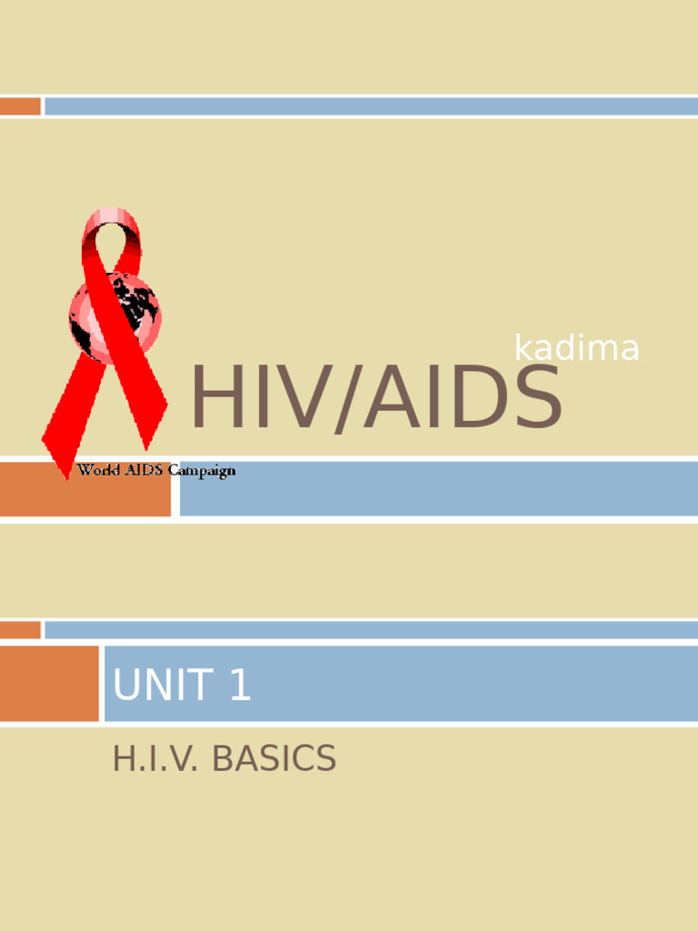 Lecture 1 In Troduction And History Of Hiv Infection Copy 100737 Pdf Hiv Aids Hiv