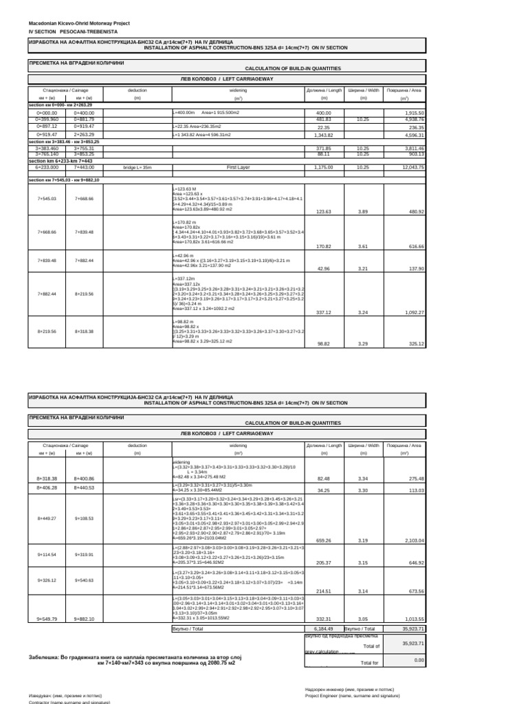 Calcu List Sec 4 - BQ 76-2 | PDF
