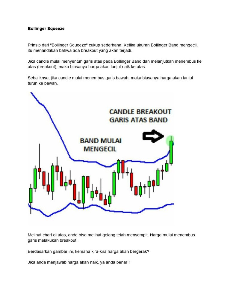 Strategi Bollinger Squeeze untuk Breakout | PDF