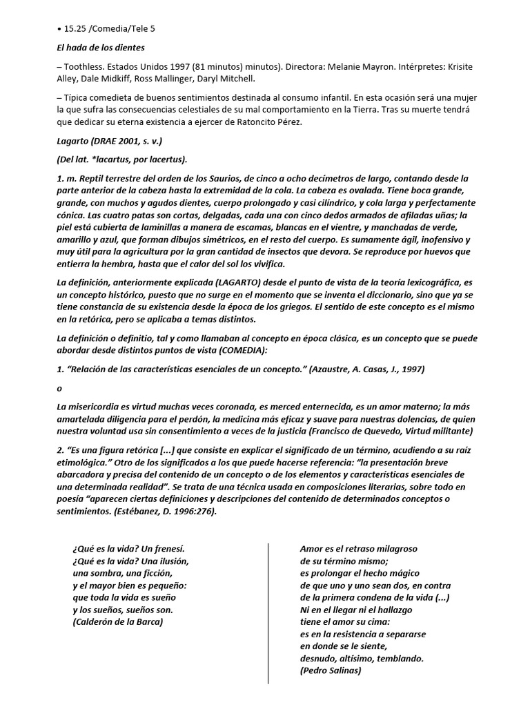 Tema 3 Castellano p2 | PDF | Amor