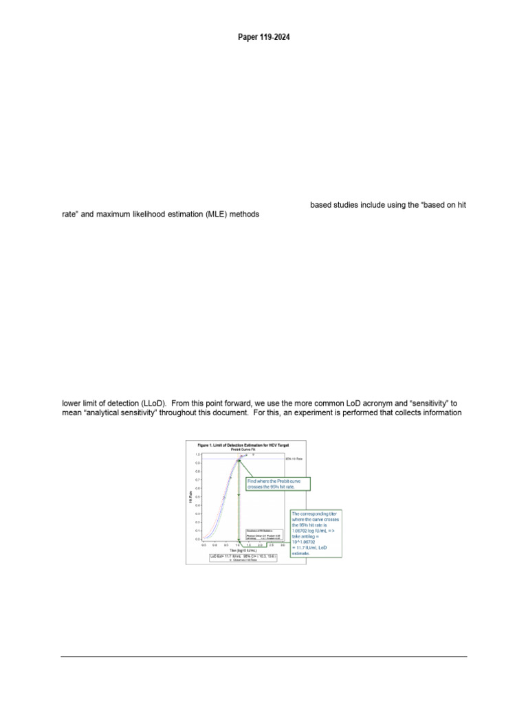 LoD Estimation Methods FINAL 29Jul2024A | PDF | Estimator | Estimation Theory
