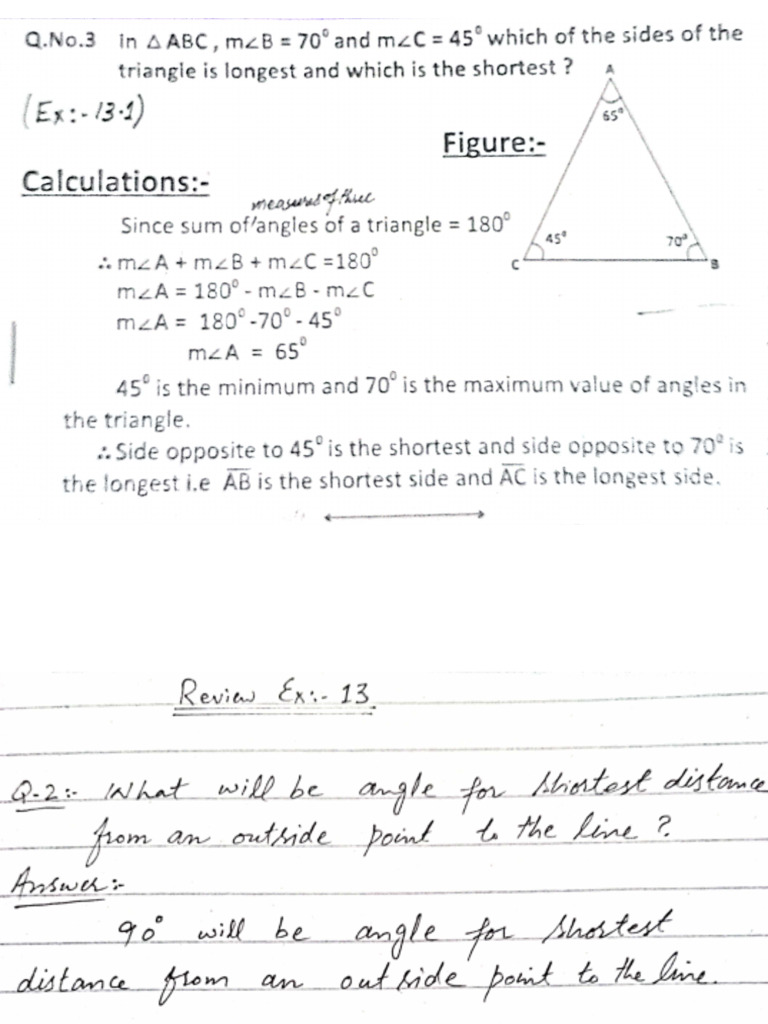Math 9th Unit # 13 | PDF