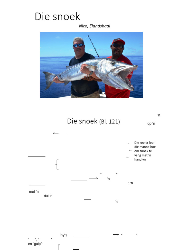 Die Snoek | PDF
