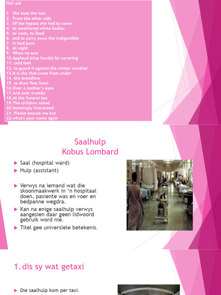 2019 Gedig 1 Saalhulp | PDF