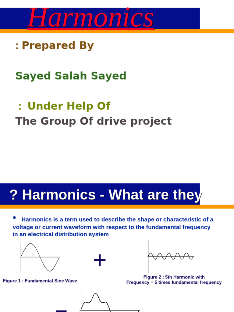 Harmonics - What Are They | PDF | Rectifier | Power Inverter