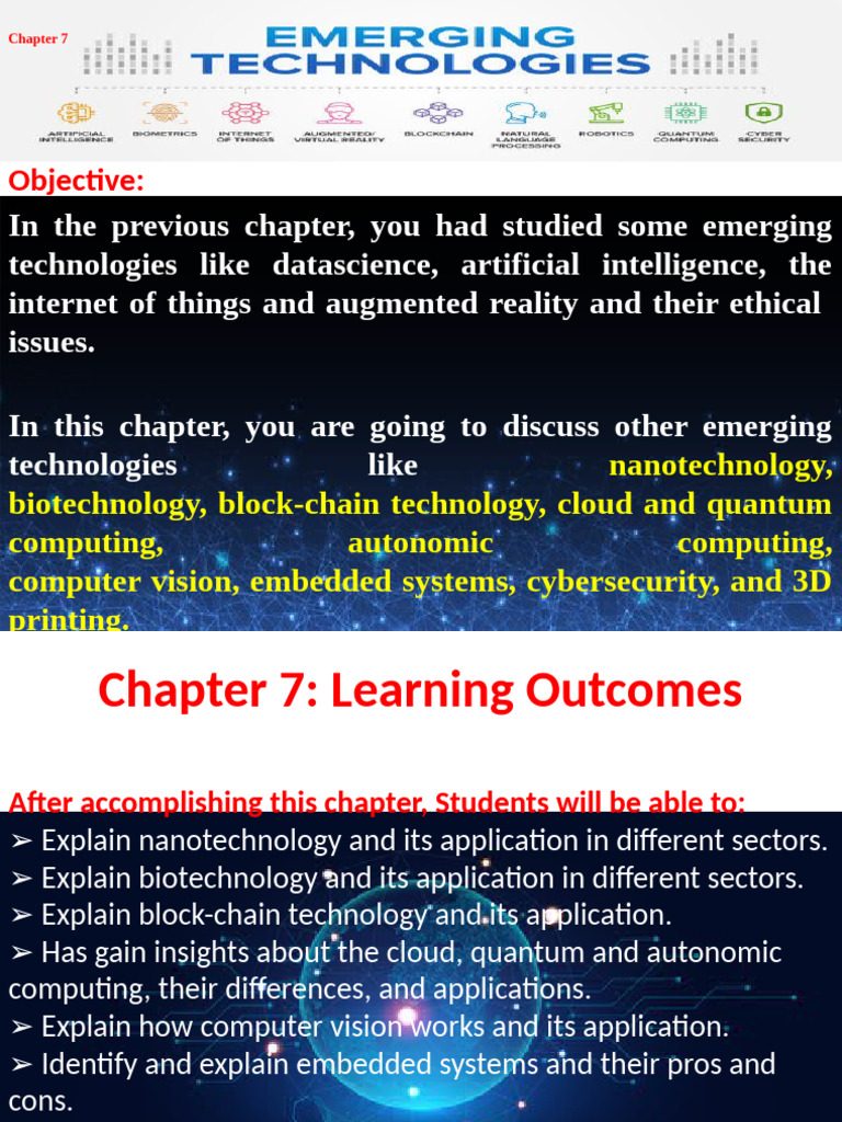 ET - Chapter7-Other Emerging Technologies | PDF | Cloud Computing | Computer Vision