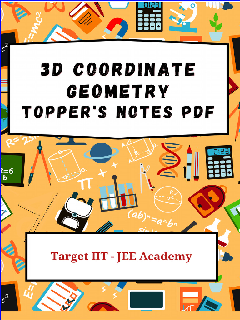 3D Geometry | PDF | Function (Mathematics) | Equations