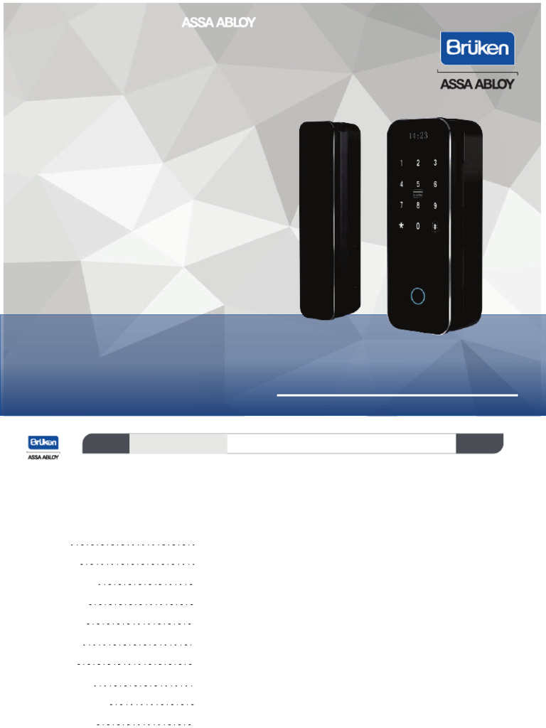 Manual BRK 3553 | PDF | Contraseña