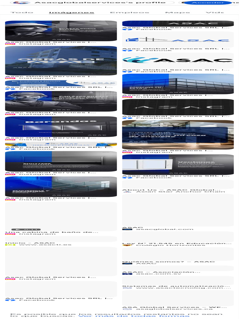 Asac Global Services SRL - Buscar Con Google | PDF | Servicio de redes sociales