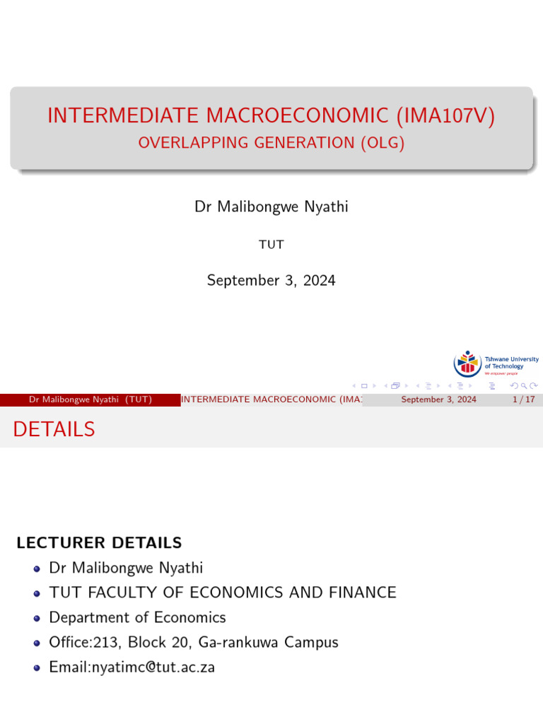 Macro Iv Unit 3 Session 2 | PDF | Macroeconomics | Production Function
