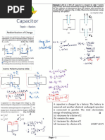 Electric Potential and Capacitance All Derivations | PDF | Capacitor | Capacitance