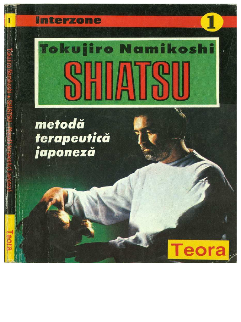 Tokujiro Namikoshi Shiatsu Metoda Terapeutica Japonezapdf Compress | PDF