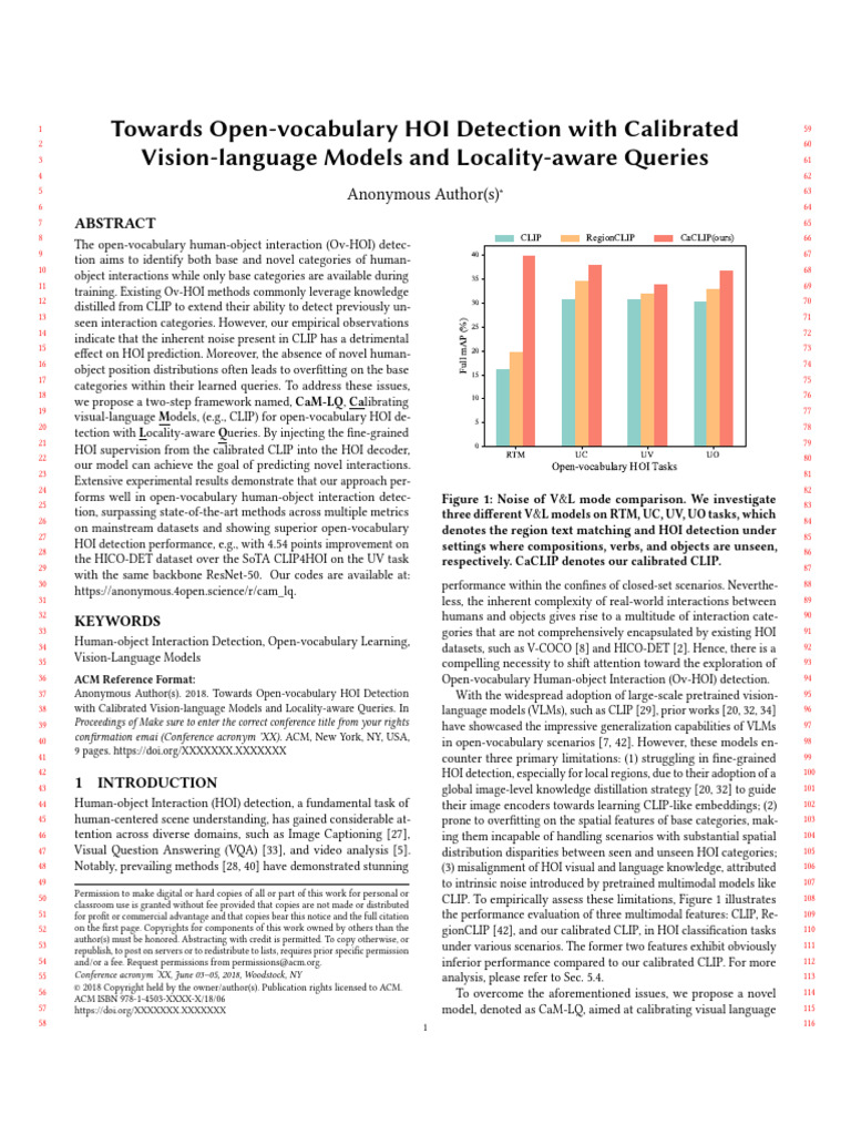6.Towards Open-Vocabulary HOI Detection With Calibrated Vision-language ... 6.Towards Open-Vocabulary HOI Detection With Calibrated Vision-language ...