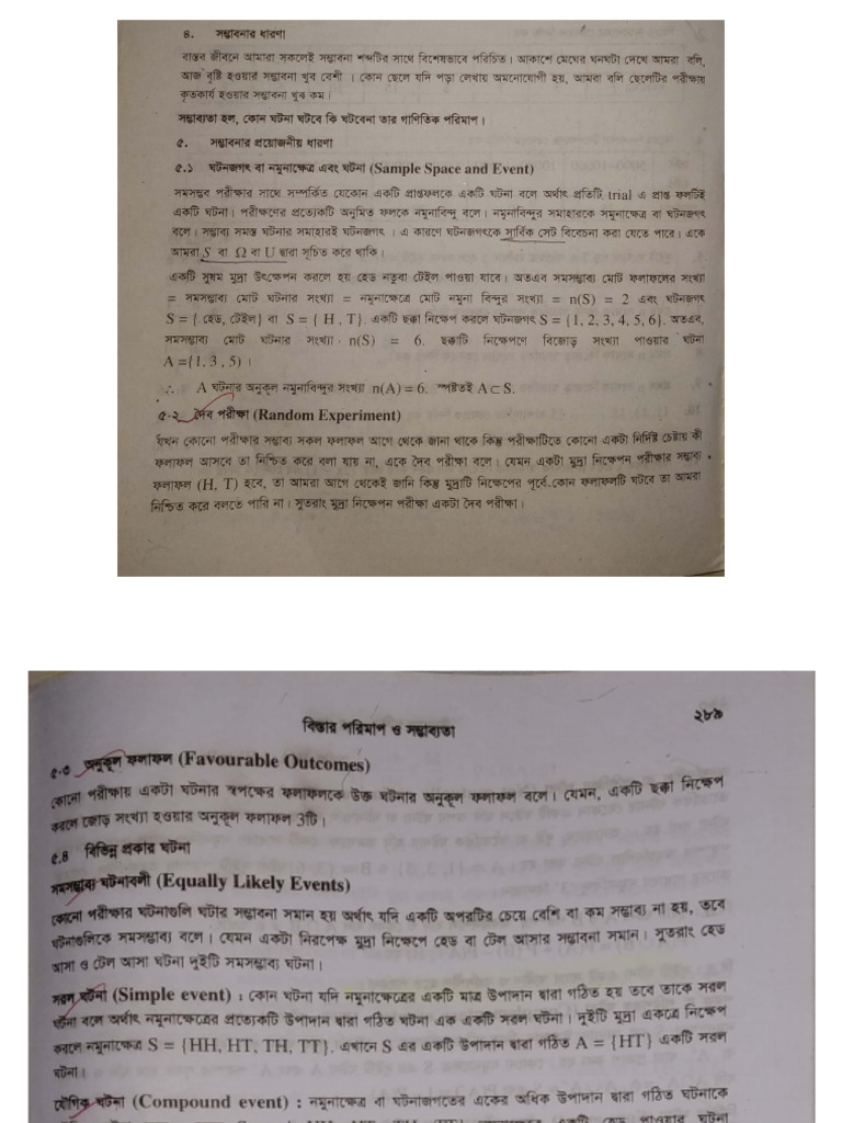 Probability HSC Book | PDF