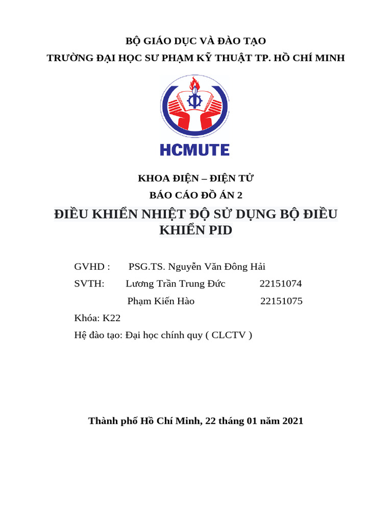 Bao Cao Do An 2 | PDF