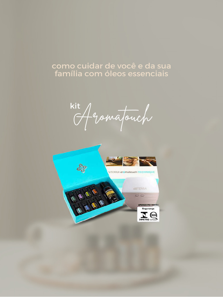 Como Usar o Kit Aromatouch | PDF | Corpo humano | Dor