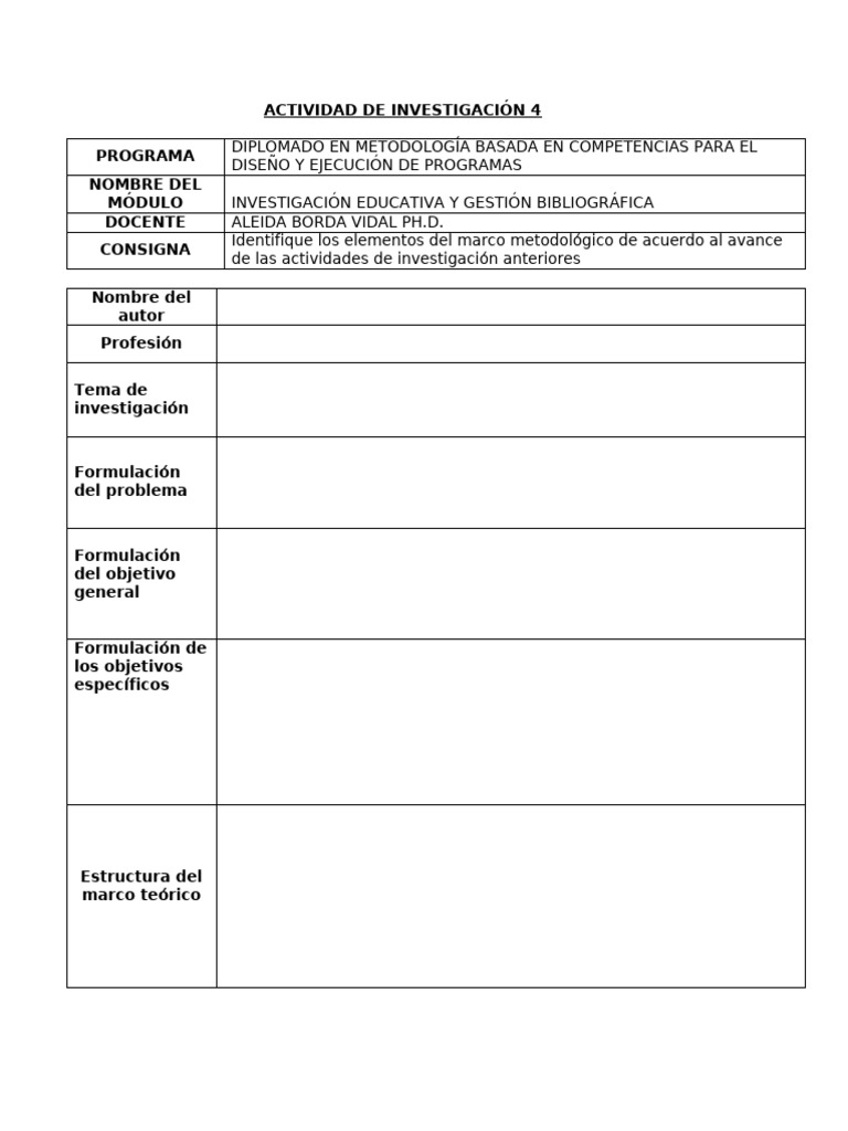 Actividad 4 | PDF