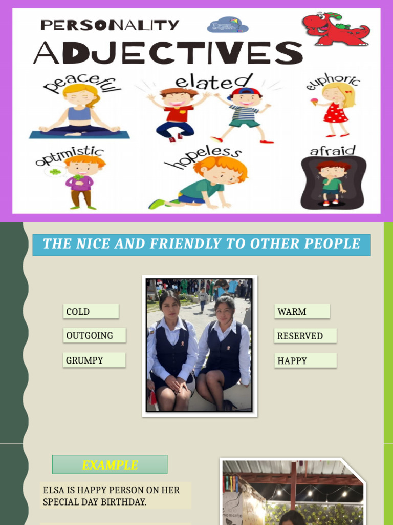 Elsa's Cheerful Personality Traits | PDF