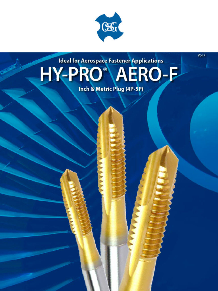 Osg Hy-Pro Aero-F | PDF | Steel | Alloy