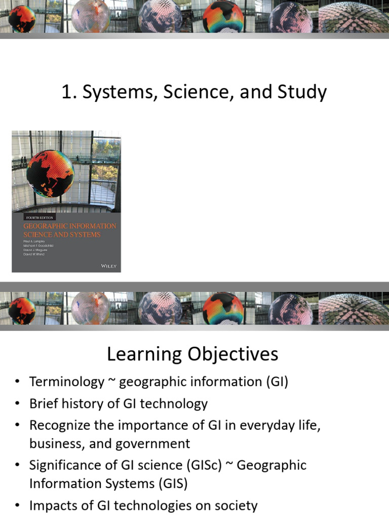 3 Systems Science Intro GIS | PDF | Geographic Information System ...