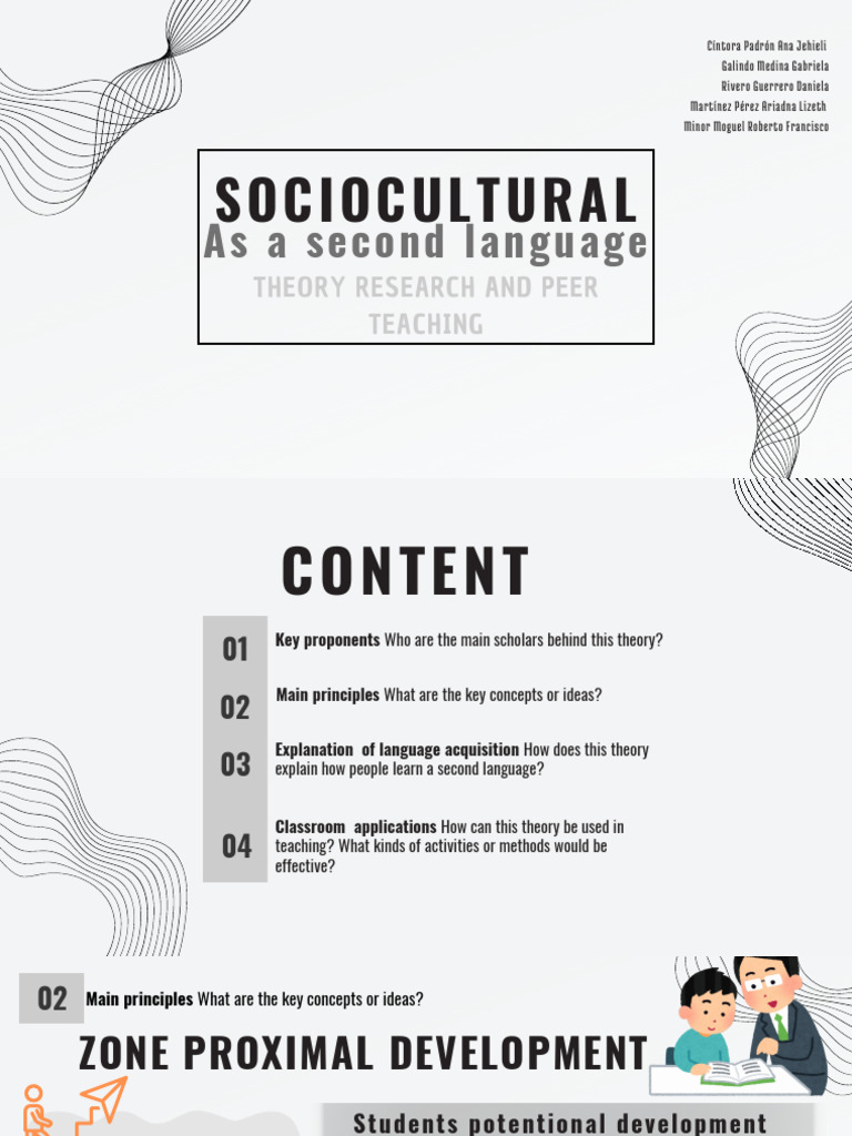Sociocultural Theory PDF | PDF | Second Language | Learning