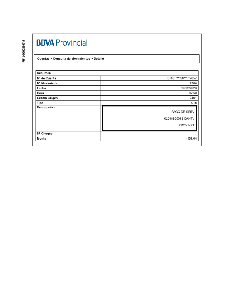 Pago Cantv Casa 16-02-23 | PDF